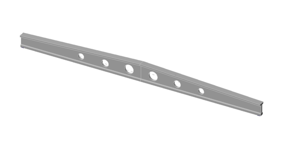 Prestressed beam with openings | IDEA StatiCa Prestressed beam with openings | IDEA StatiCa